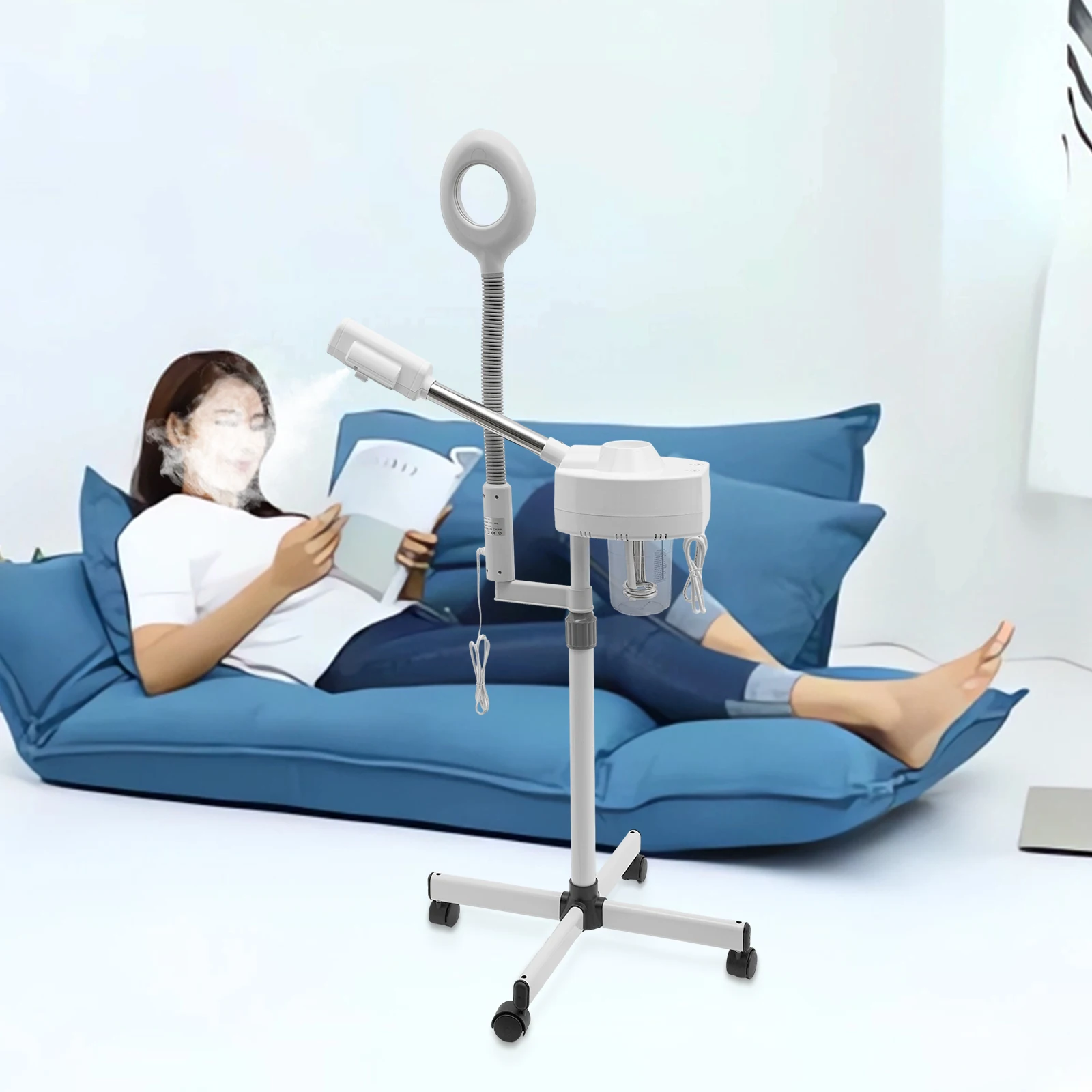 2 in 1 Facial Steamer for Esthetician - Face Steamer for Facial ...