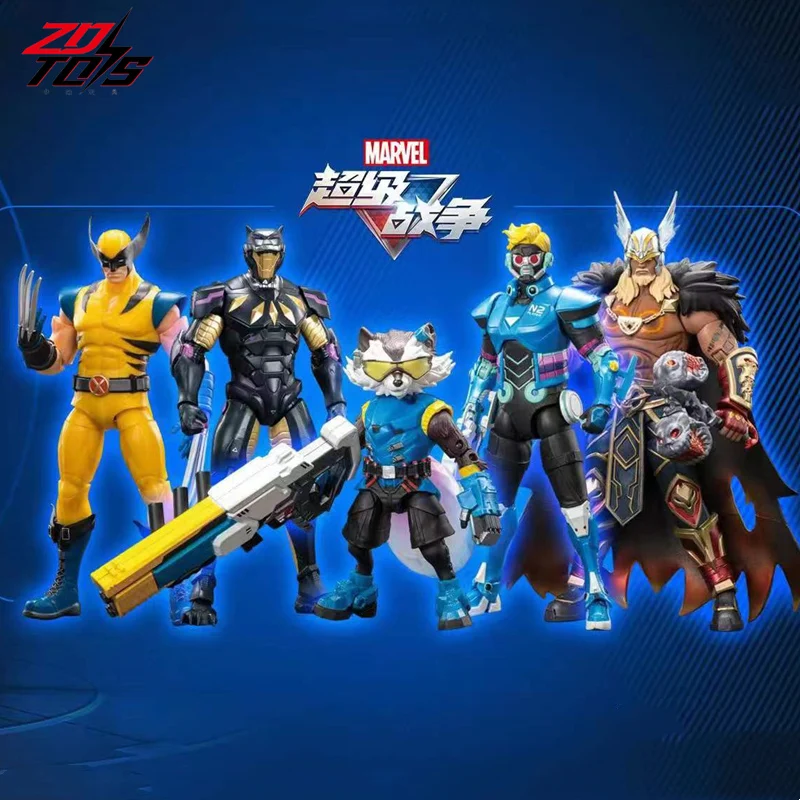 ZD-figuras-de-acci-n-originales-de-Marvel-MOBA-legends-guardianes-de-la ...