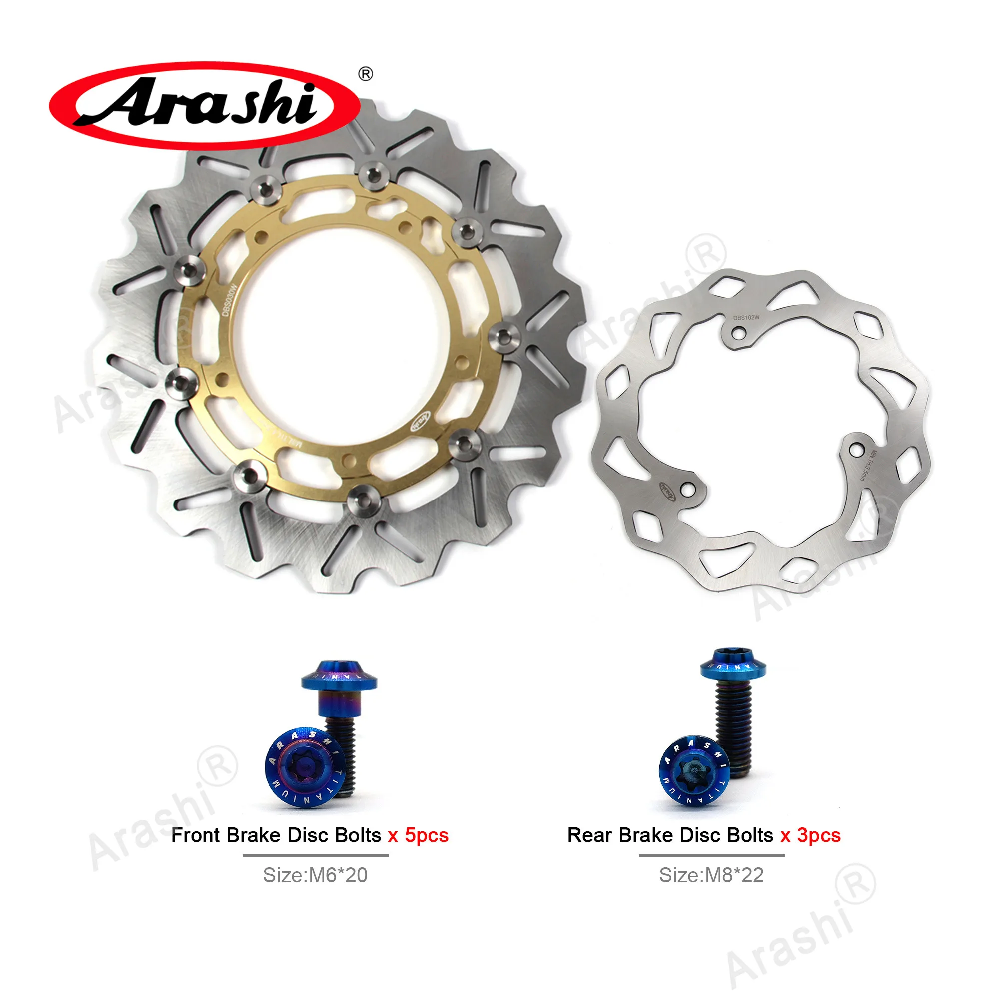 Arashi-Motorcycle-Front-Rear-Brake-Disc-For-YAMAHA-YZF-R3-2015-2016 ...
