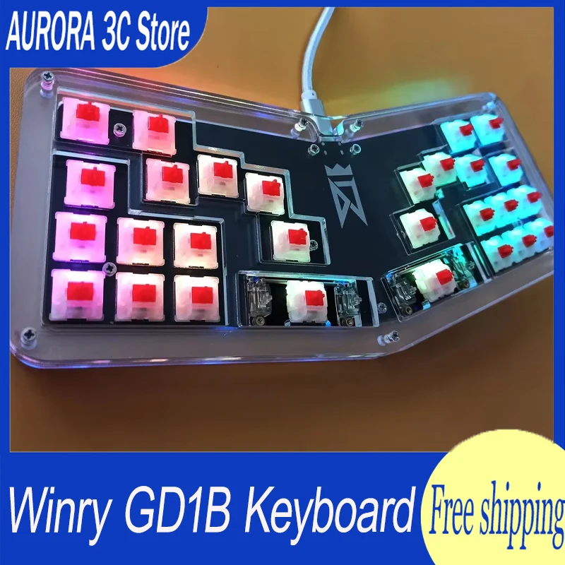Teclado-mec-nico-Winry-GD1B-miniteclado-con-cable-personalizaci-n ...