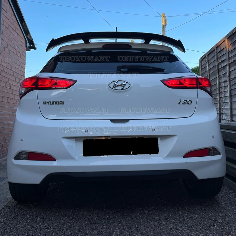 For-Hyundai-I30-I20-spoiler-high-quality-ABS-Carbon-fiber-pattern ...