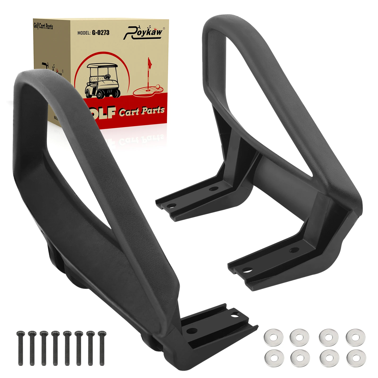 Roykaw Golf Cart Hip Restraint Armrest Driver Side & Passenger Side for ...