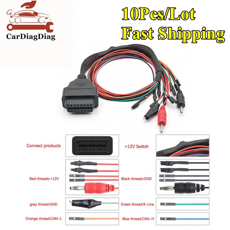 Diagnostic OBD2 Adapter MPPS V21 OBD Breakout Tricore Cable ECU Bench ...
