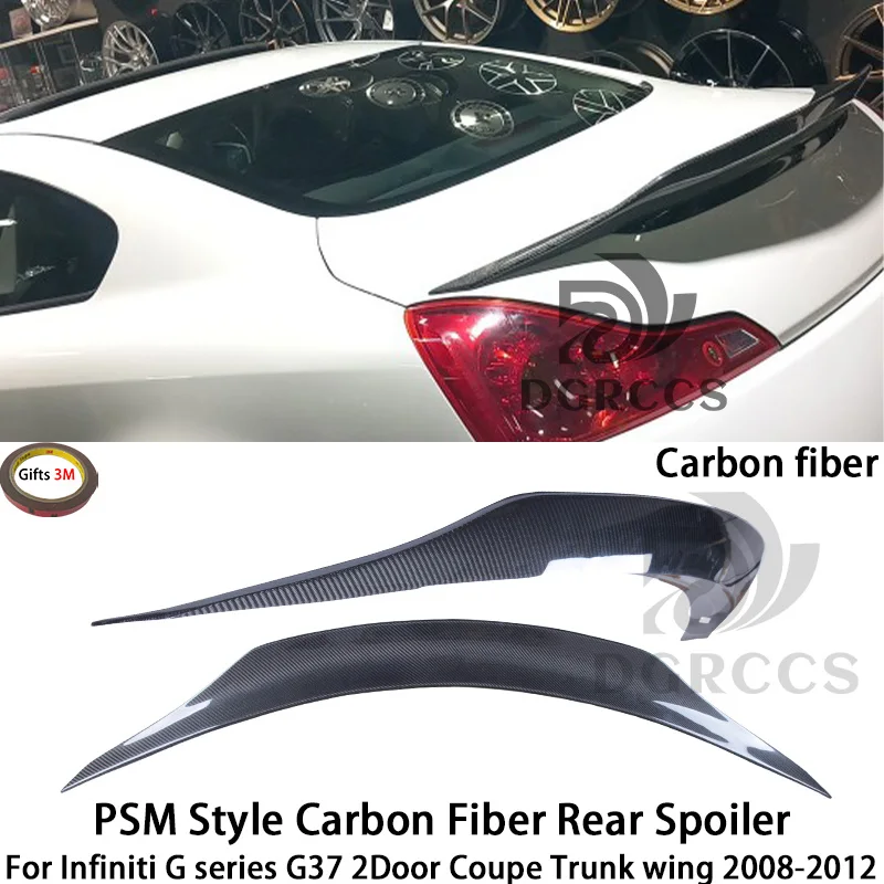 For-Infiniti-G-series-G37-2Door-Coupe-PSM-Style-Carbon-fiber-Rear ...