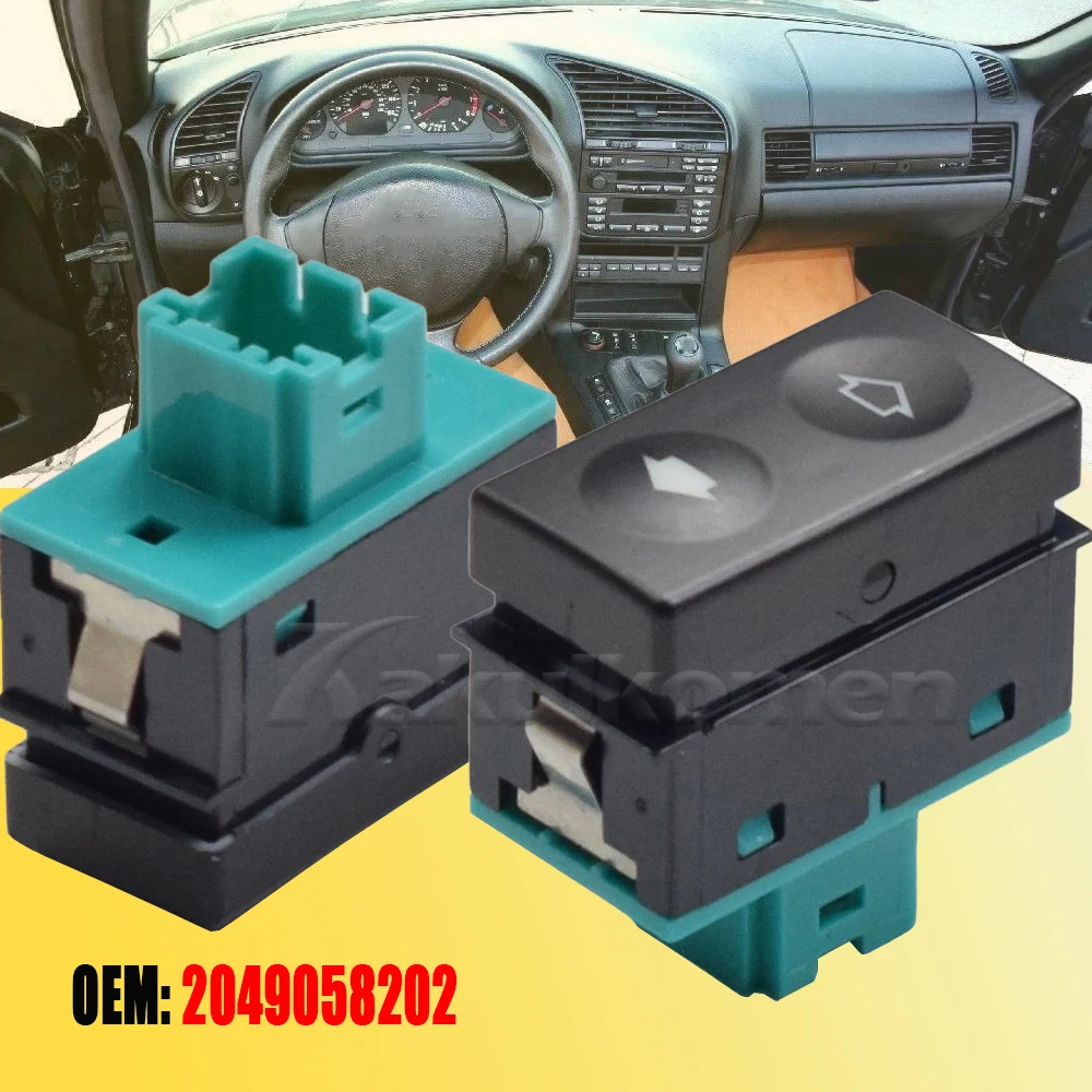 61318365300 Sunroof Electric Power Window Switch Button Replacement For ...