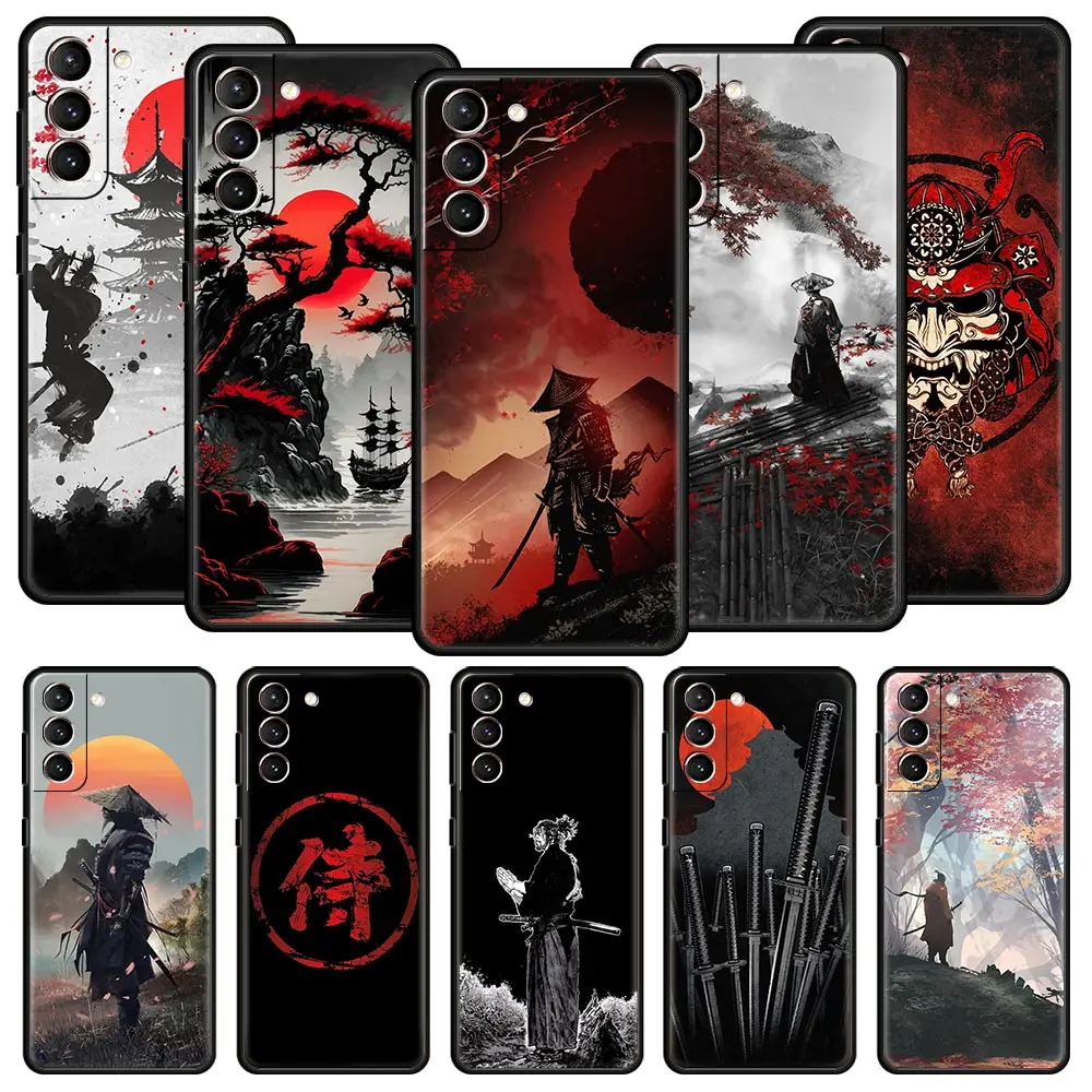 Japanese Bushido Samurai Soft Phone Case - Protective Bumper Cover ...