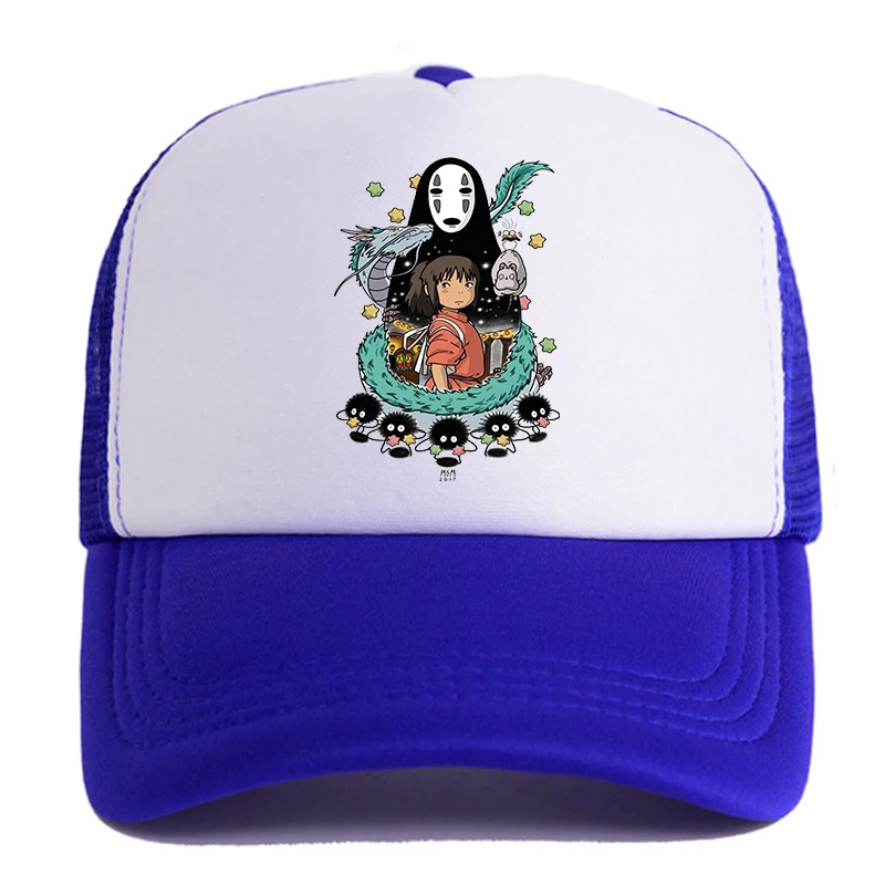 Fashion Totoro Studio Ghibli Mesh Baseball Cap Adjustable SnapbaHats ...