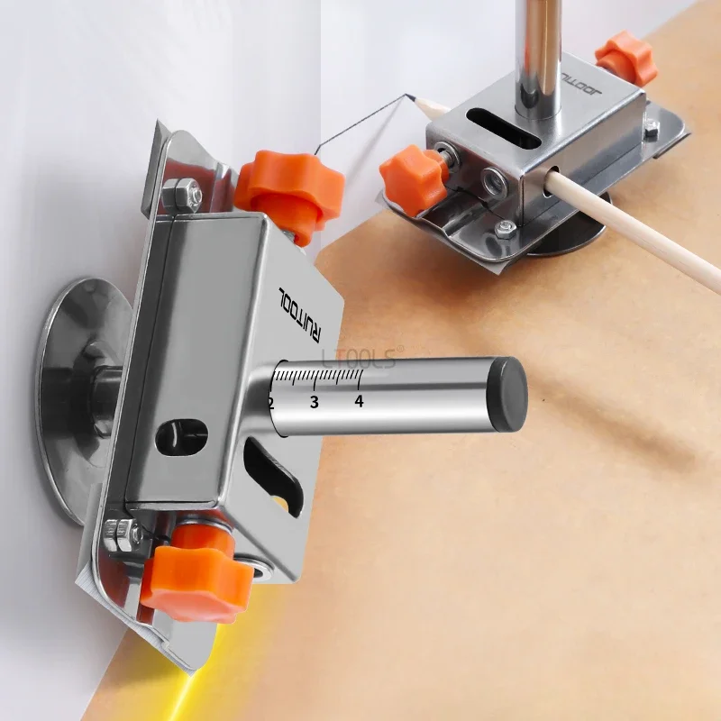 Tablero-de-yeso-Scriber-de-acero-inoxidable-para-carpinter-a ...