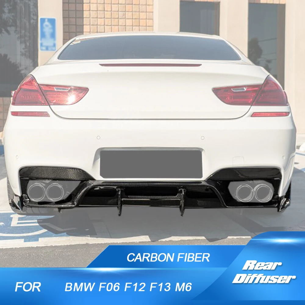 Rear-Bumper-Diffuser-Lip-Splitters-for-BMW-6-Series-F06-F12-F13-M6-2013 ...