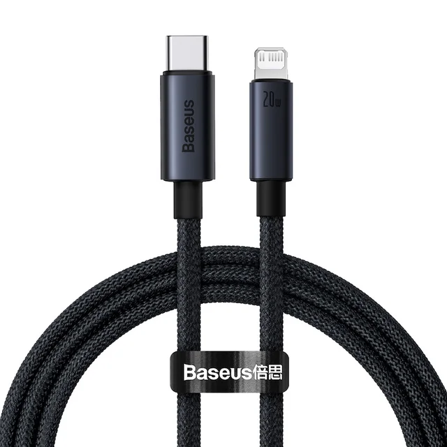 Baseus PD 20W USB C Cable For iPhone 13 12 11 pro max iPhone Cable Fast ...