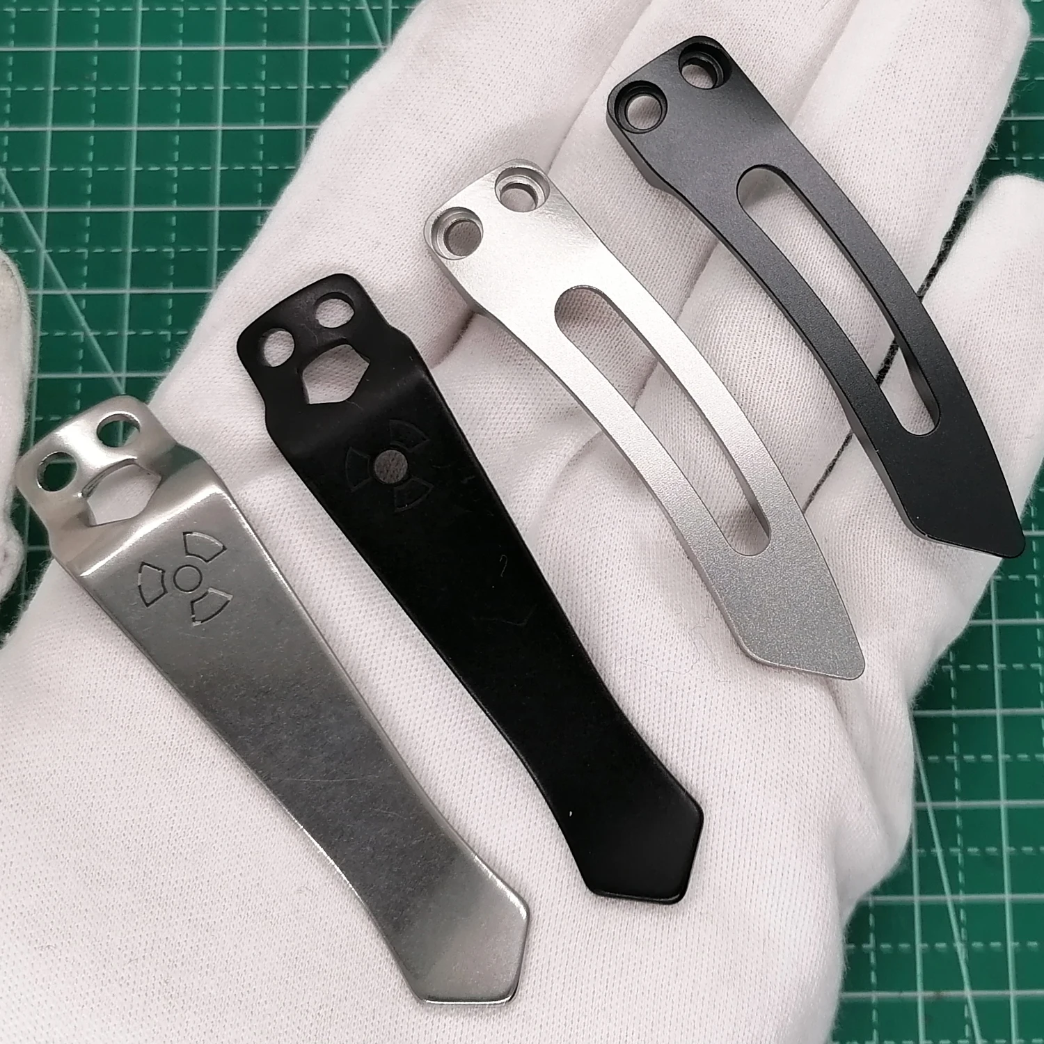 Flashlight Torch Belt Clip pocket Clip Stainless Steel