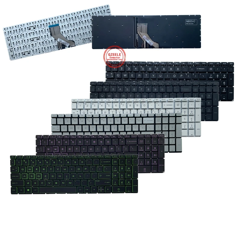 Us Uk Keyboard For Hp 15 Da Db Dx Dr Dk Df 15 Cx Cs Cr
