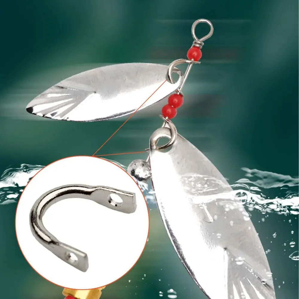 Tackle U-Shaped Connector Lure Accessories Easy Spin Sea Fishing Buckle ...