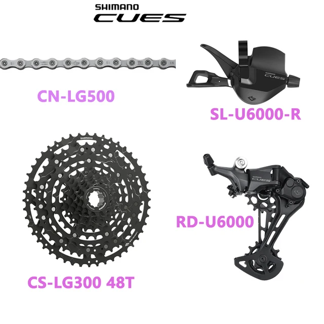 Original SHIMANO CUES U6000 Groupset SL-U6000-10 R RD-U6000 FC-U6000-1 CS-LG300-10 CN-LG500 ...