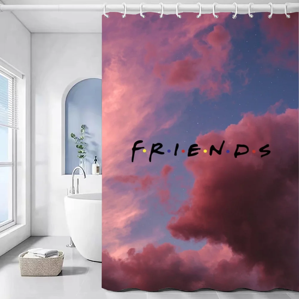 Friends-Shower-Curtains-for-Bathroom-Curtain-Bathroom-Accessories-Set ...