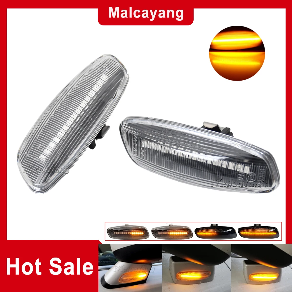 LED-Turn-Signal-Lamp-For-Citroen-C3-C4-C5-DS3-DS4-2011-2018-Peugeot-207 ...