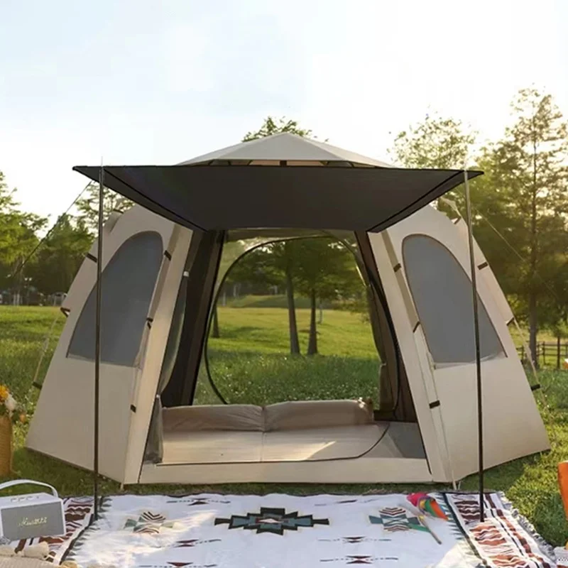 5-8Person-Outdoor-Folding-Tent-Instant-Pop-Up-Tent-Portable-Automatic ...