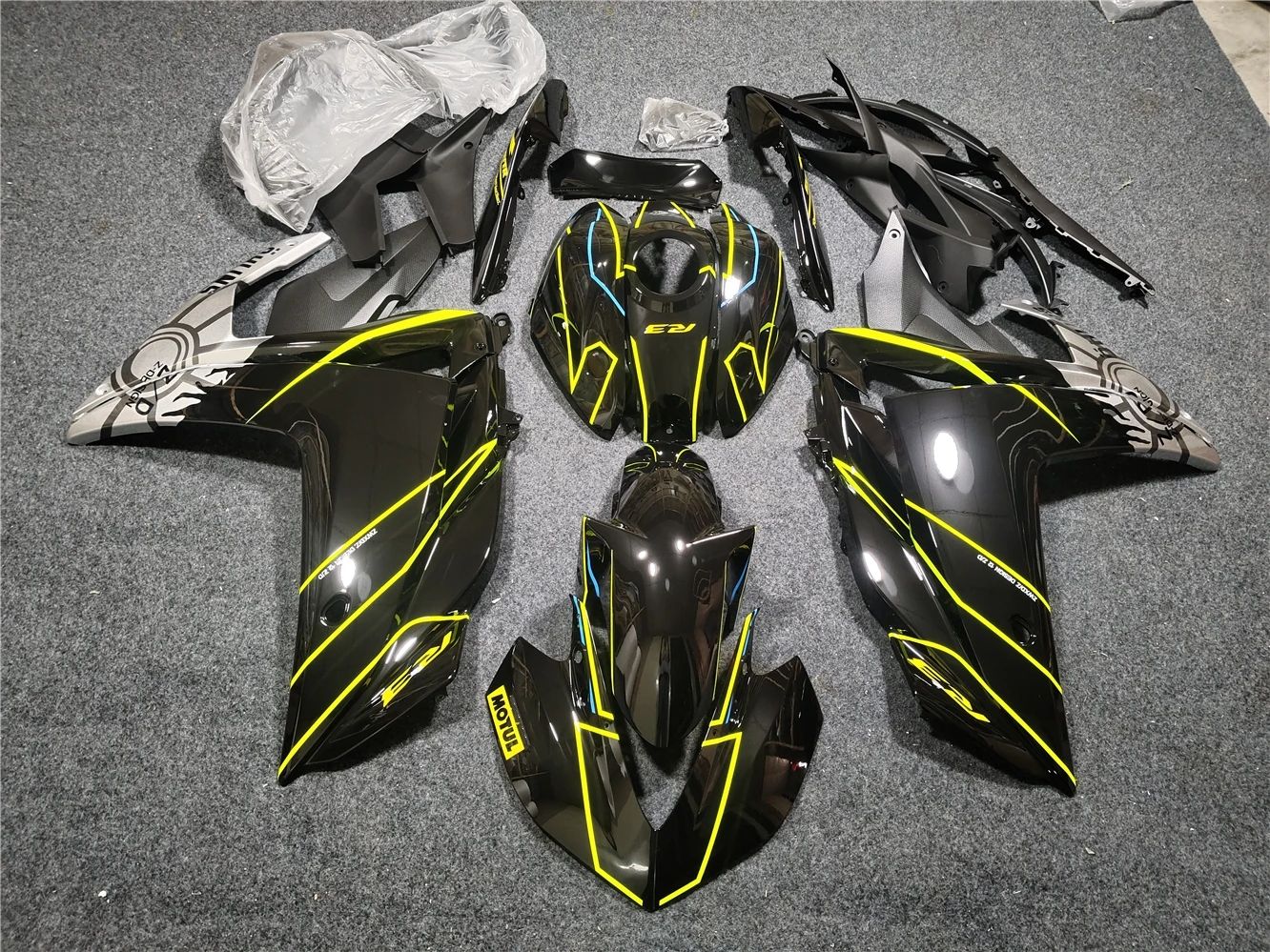 Motorcycle-Fairing-Fit-YZF-R3-2015-2016-2017-2018-R3-15-16-17-18 ...