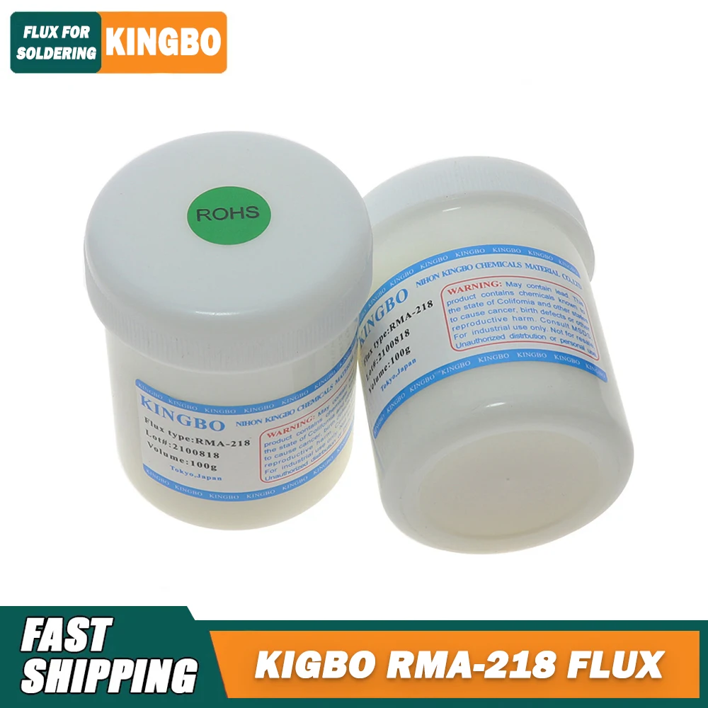 Original Japan KINGBO RMA-218 Flux Soldering and Rework Station Solder ...