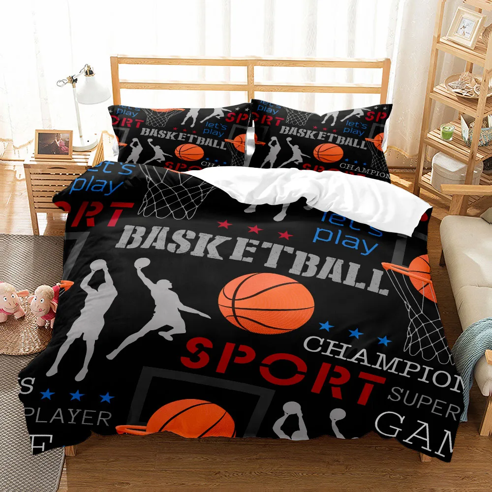 Fantastic-Basketball-Duvet-Cover-Set-Uk-Single-Double-King-US-Twin-Full ...
