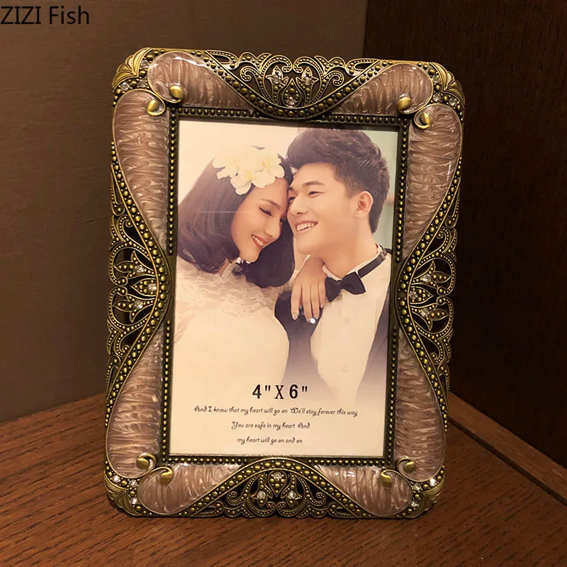 European Classical Photo Frames Romantic Picture Frame Wedding ...