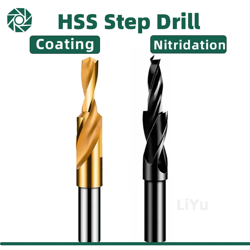 RIGTIP Counterbore Twist Step Drill M35 Cobalt/HSS Dual Cutting Bit HSS ...