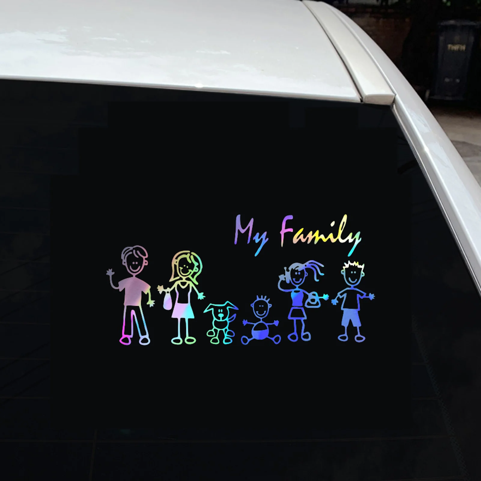 Window Stickers Stick Figure Decal Car Window