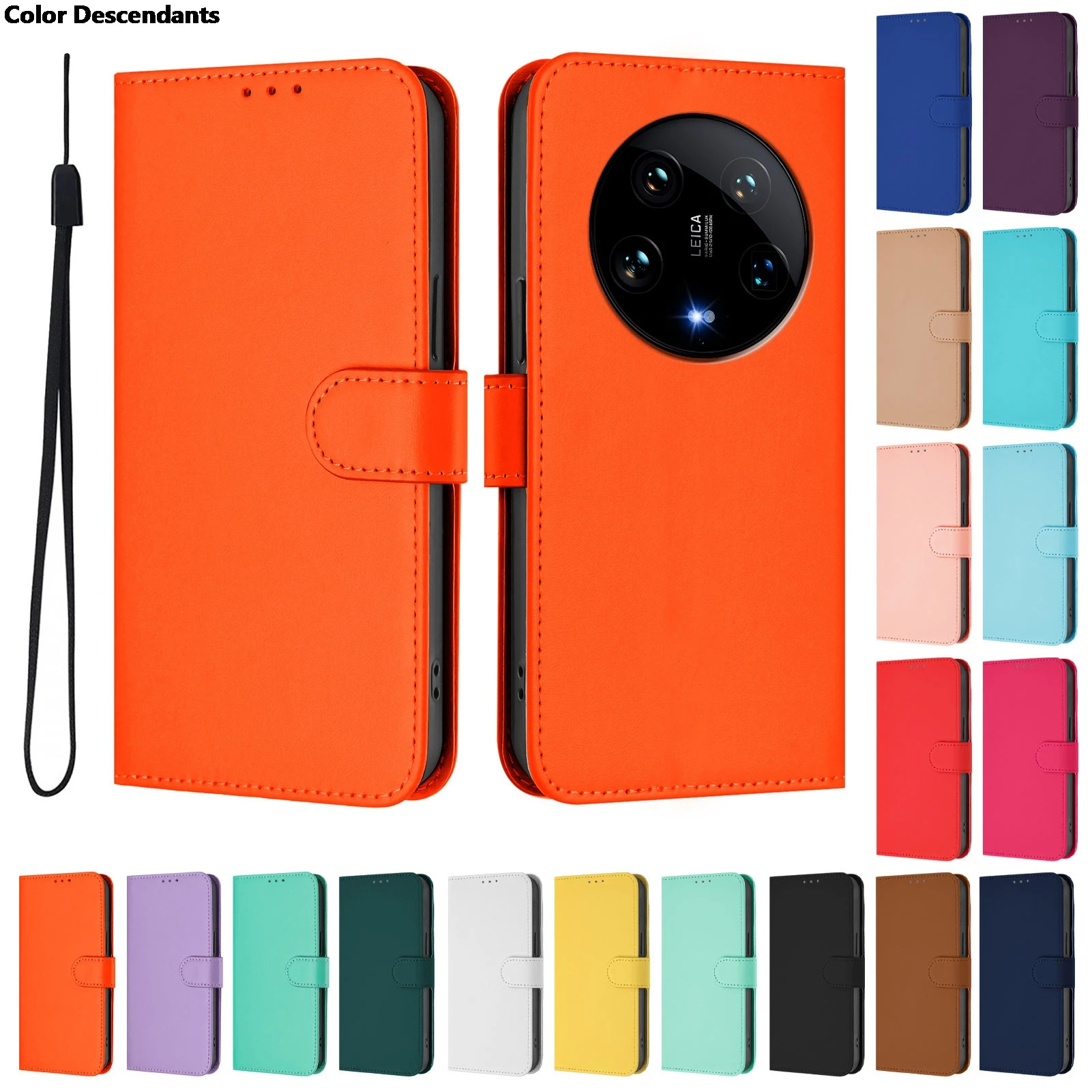 Fundas Redmi Note 14 Pro Magnetic Flip Case for Xiaomi Redmi Note 13 14 ...