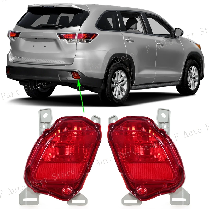 Rear Bumper Fog Light Tail Turn Signal Reflector Parking Brake Lamp ...