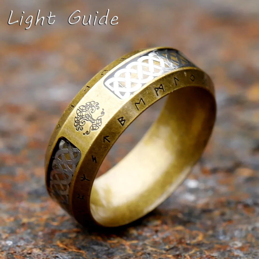 2023-Special-Design-Stainless-Steel-Viking-Ring-Runes-Tree-of-Life-Ring ...