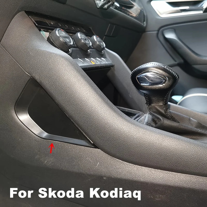 For Skoda Karoq 2x Car Styling Central Control Storage Box Case ...
