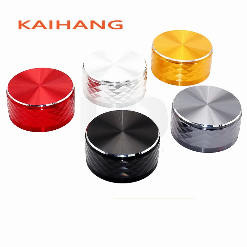 1PCS-40-19mm-aluminum-alloy-knob-cap-potentiometer-knob-cap-power ...