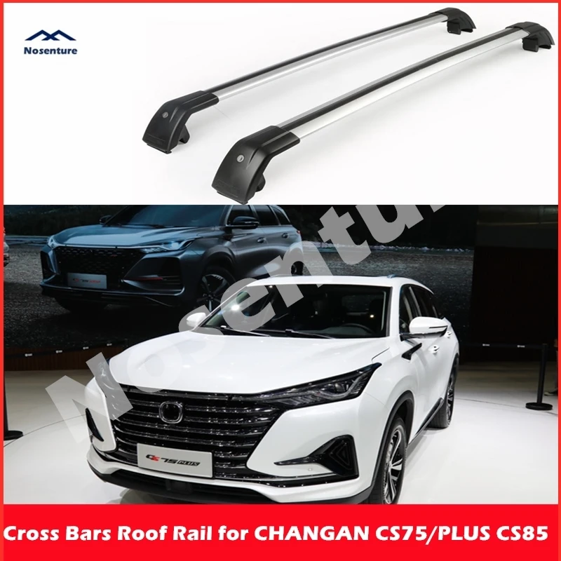 2Pcs-Adjustable-Crossbars-CHANGAN-CS75-CS75-PLUS-CS85-Roof-Rail-Luggage-Carrier-Lockable-Roof ...