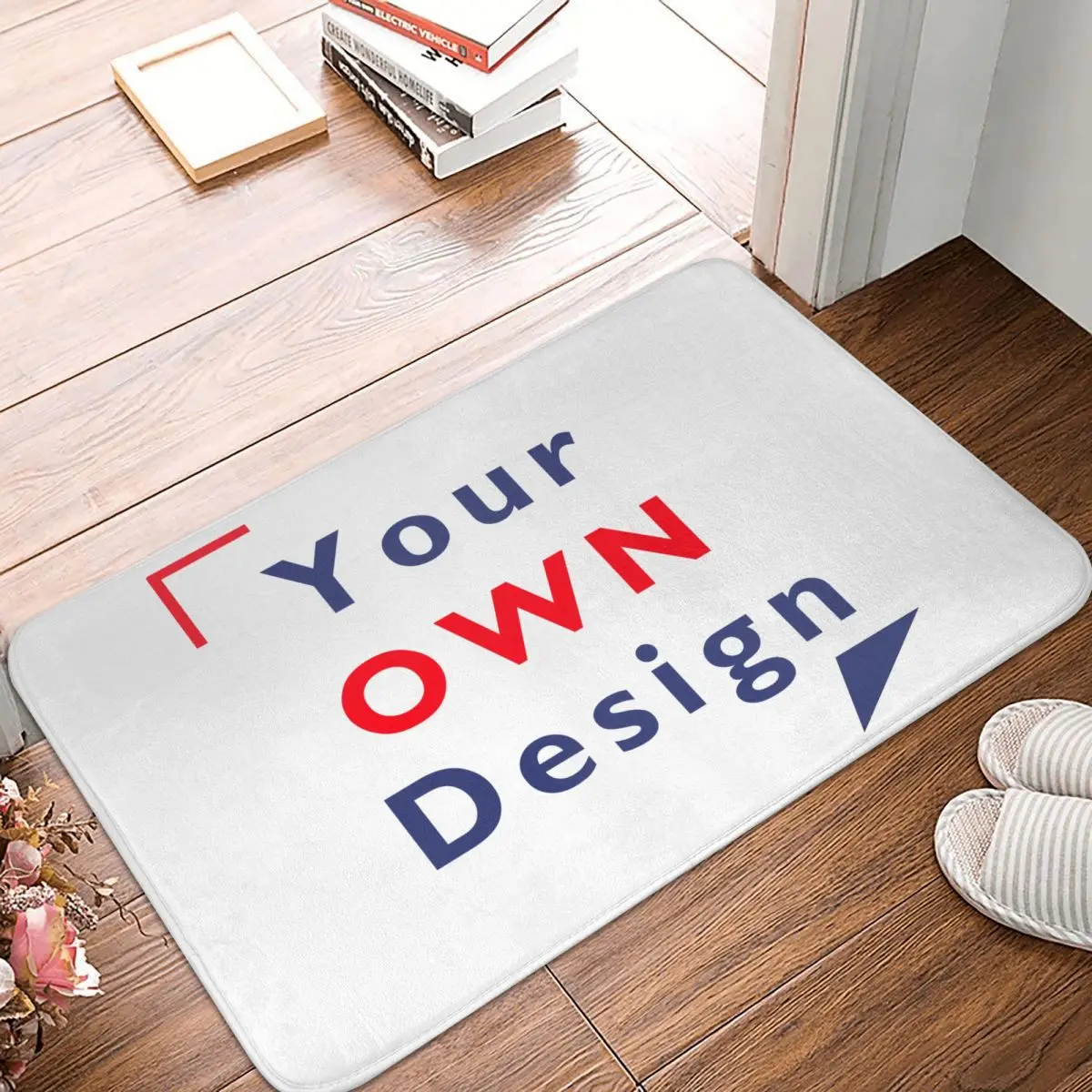 Custom-Customize-Unique-Exclusive-Gift-Giving-Bath-Mat-Your-Own-Design ...