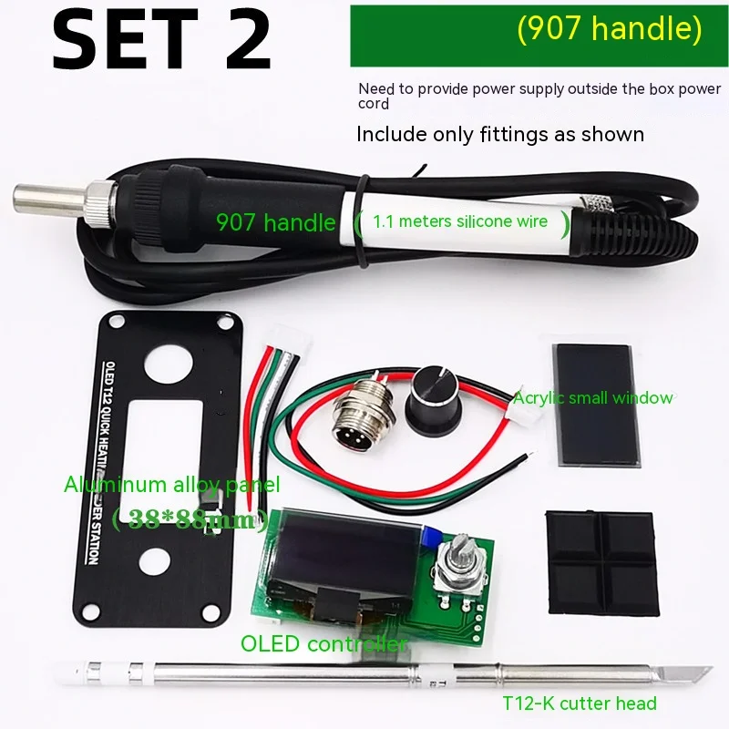 1-3-inch-STC-OLED-soldering-Station-iron-DIY-parts-kits-T12-Digital ...