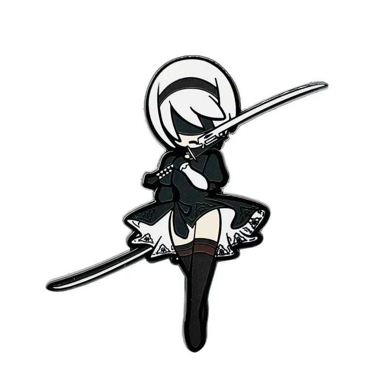 Game-NieR-Automata-Enamel-Pins-YoRHa-Lapel-Badge-Brooch-Clothing-Hat ...