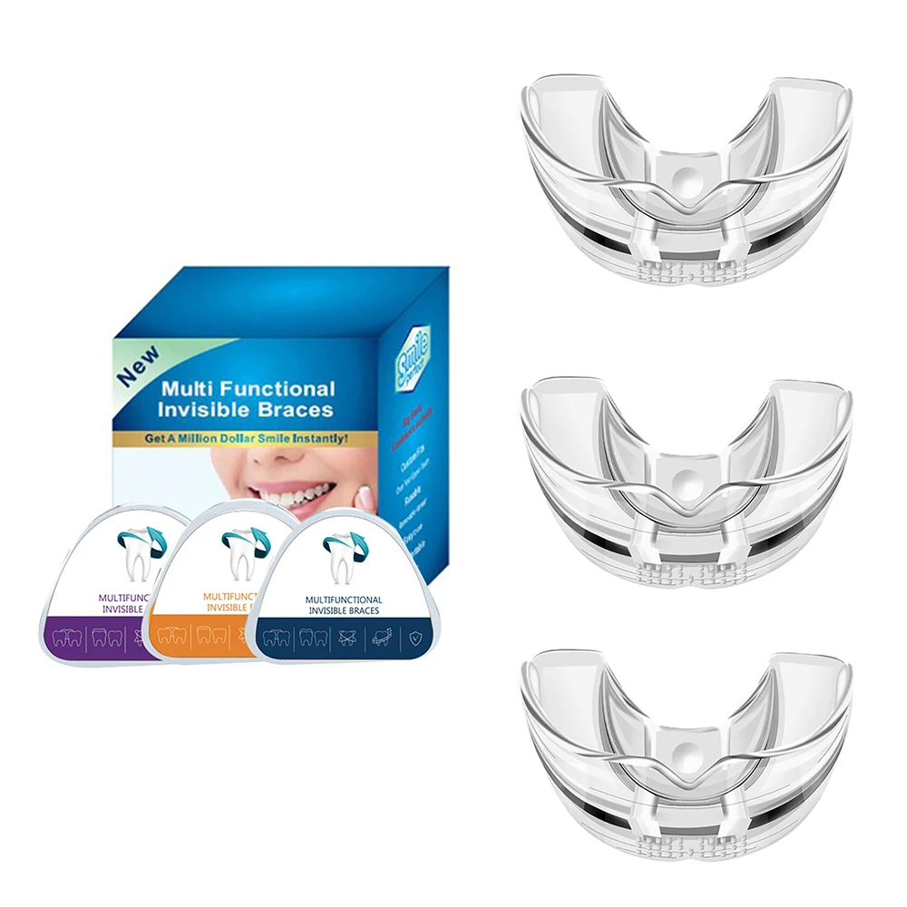 Dental-Braces-Smile-Teeth-Alignment-Trainer-Instanted-Silicone-Teeth ...