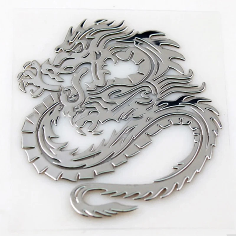 3D-Dragon-Sticker-Car-Trunk-Nickel-Alloy-Badge-Emblem-Dragon-Sticker ...