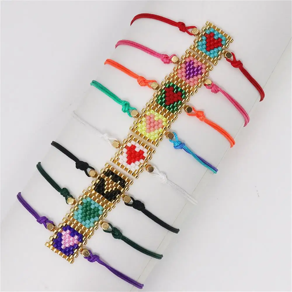 ZHONGVI-Classic-Geometric-Grid-Design-Miyuki-Beads-Bracelets-for-Womne ...