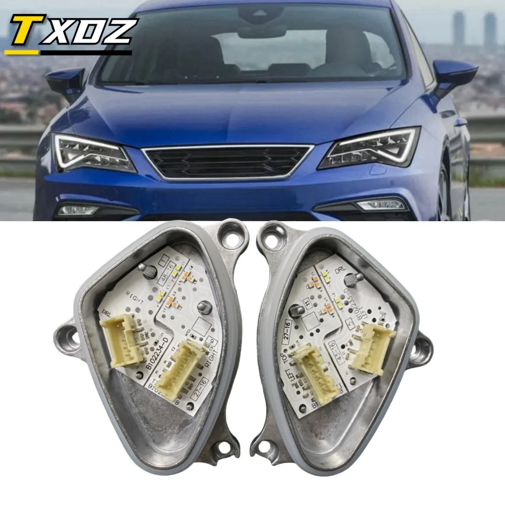 New-5F0941475A-For-2017-2018-Seat-Leon-Cupra-LE-Headlight-DRL-90112019 ...