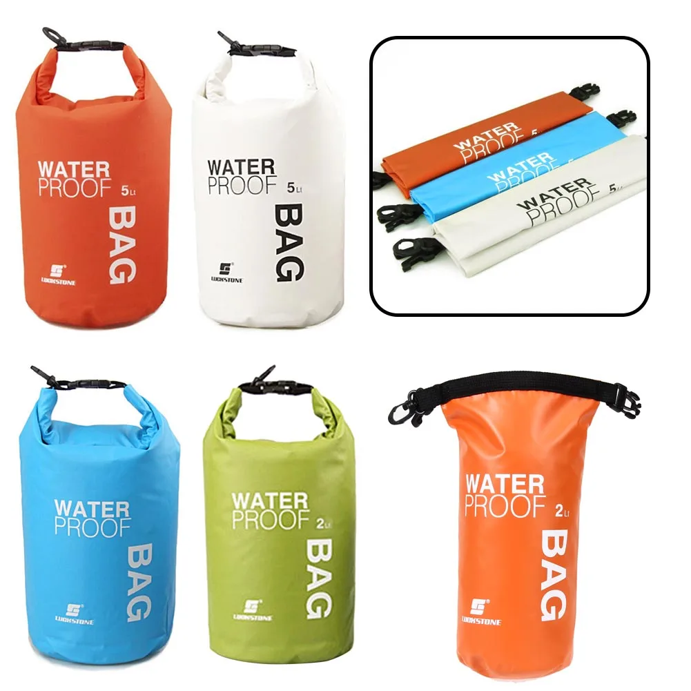 2L-5L-Waterproof-Dry-Bag-Pack-Sack-Swimming-Rafting-Kayaking-Phone ...