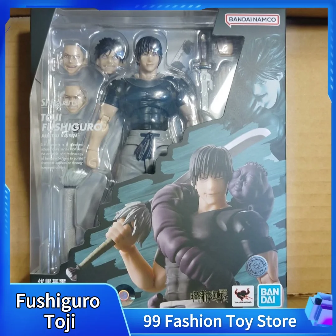 In Stock Bandai SHF S.H.F Jujutsu Kaisen Toji Fushiguro Articulated ...