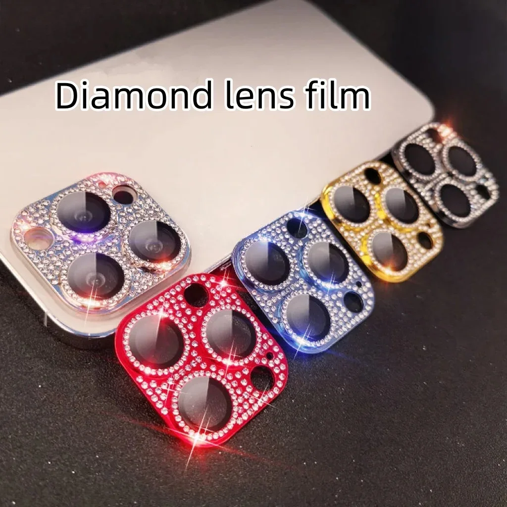 Camera Lens Film For IPhone 14 15 16 17 Pro Max Plus Air Glitter ...