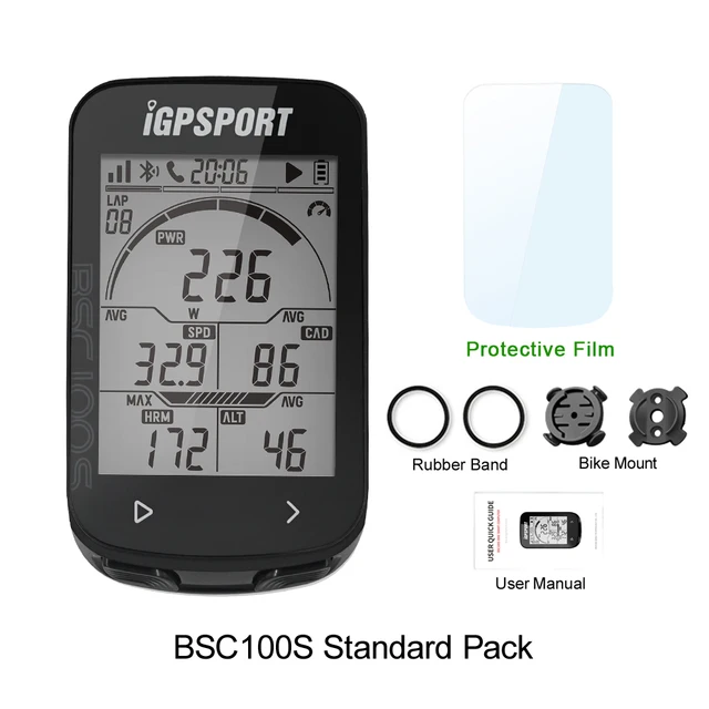 iGPSPORT BSC100S IGS Cycle Computer Speedometer Outdoor Riding Sensor MTB Road Bike Accessories ...
