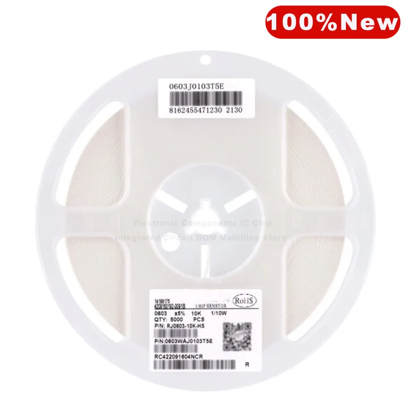 100pcs/Lot 1% SMD Resistor chip resistance 1206 10K 0Ω 150 220 330 Ohms ...