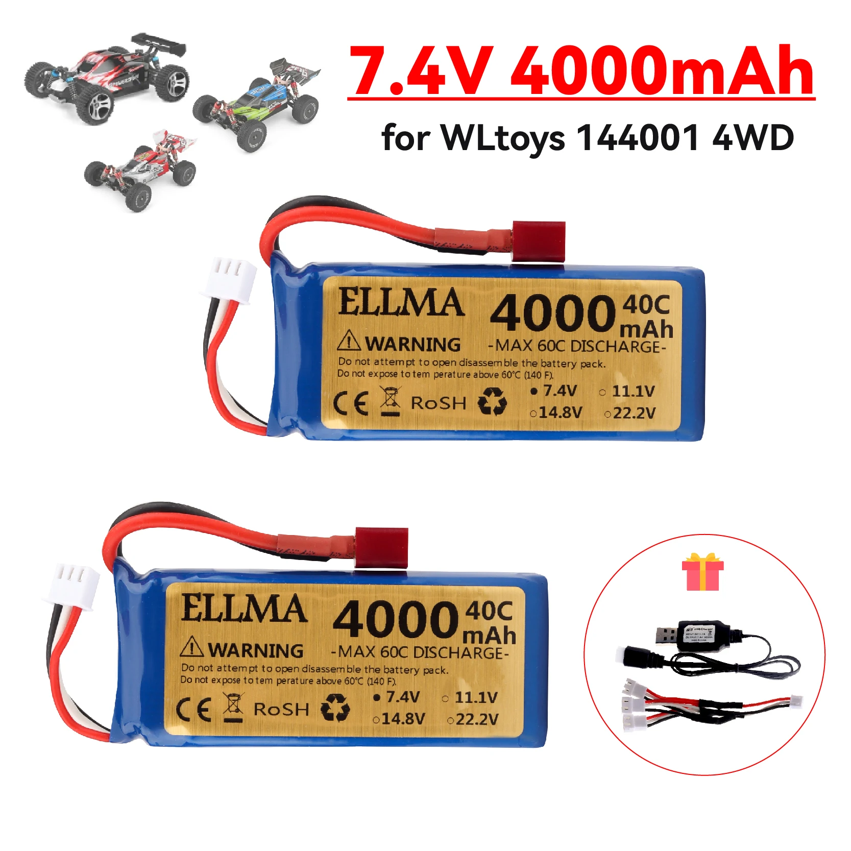 7-4v-4000mAh-40c-battery-FOR-Wltoys-144001-144010-124017-124019-12428 ...