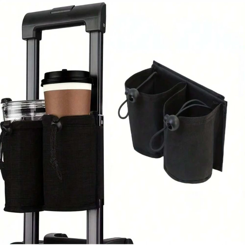 Travel-Cup-Holder-for-Luggage-Portable-Drink-Bag-Holders-Two-Coffee ...