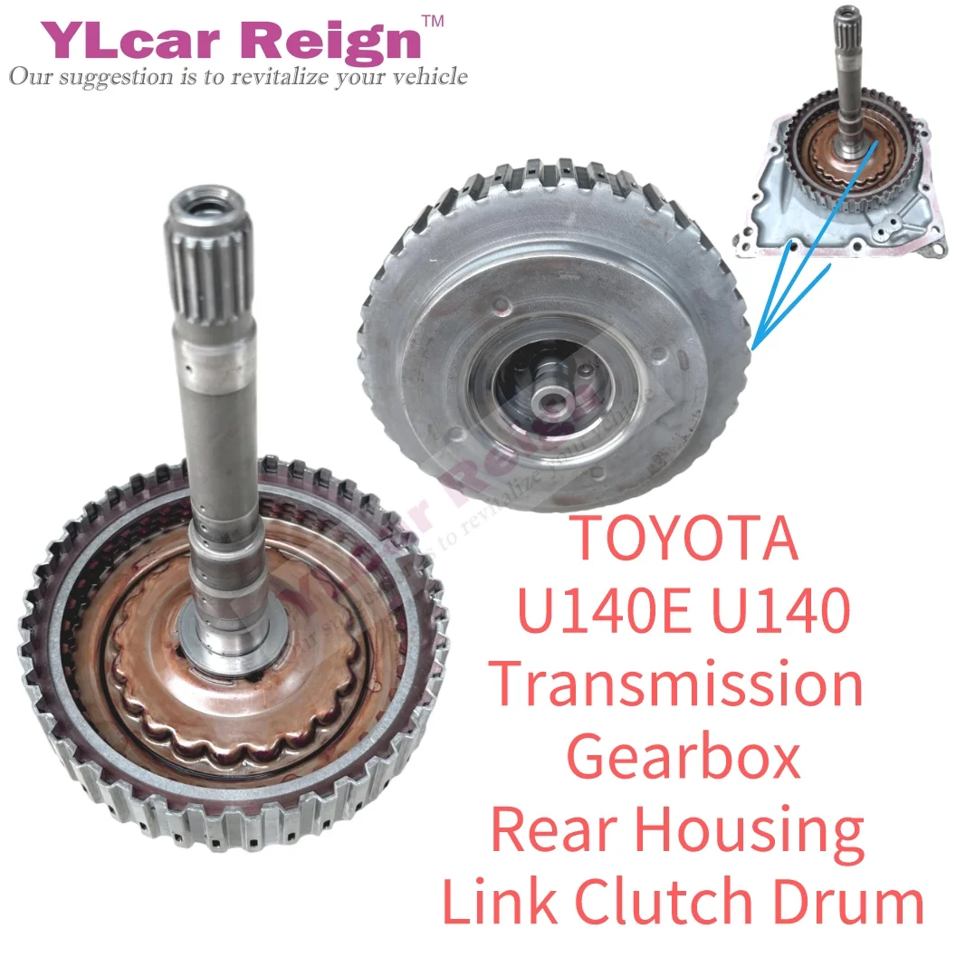 U140E-U140F-U140-U241E-4-Speed-Automatic-Transmission-Gearbox-Rear ...