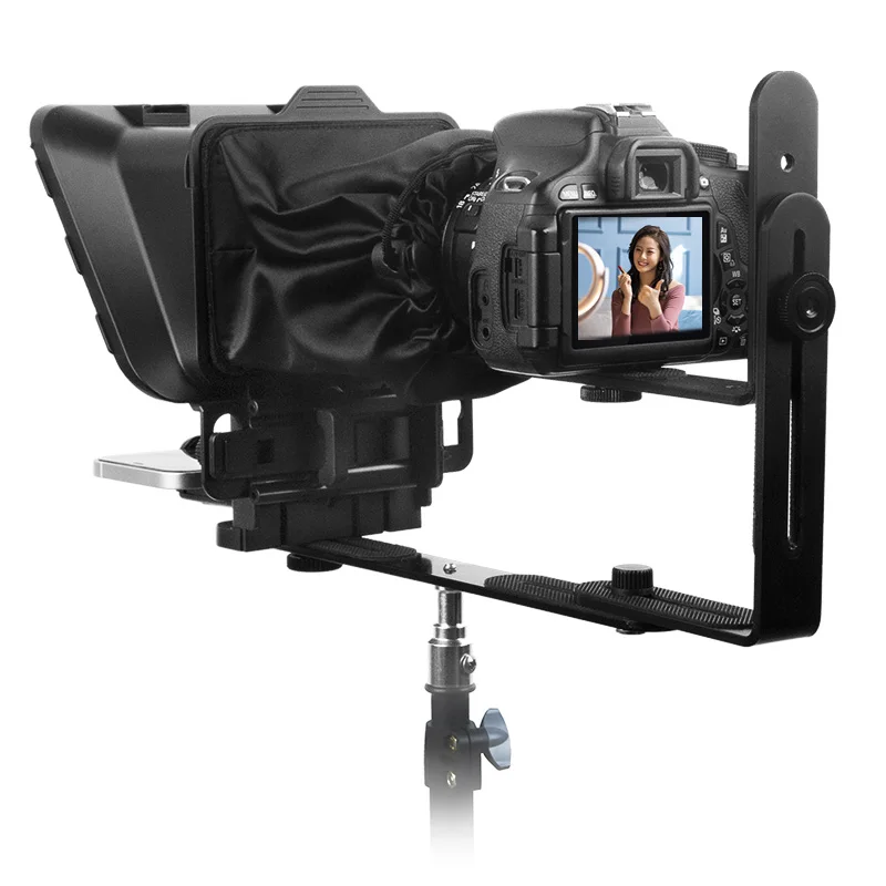 T3s Universal Teleprompter With Remote Control For Smartphone Tablet ...