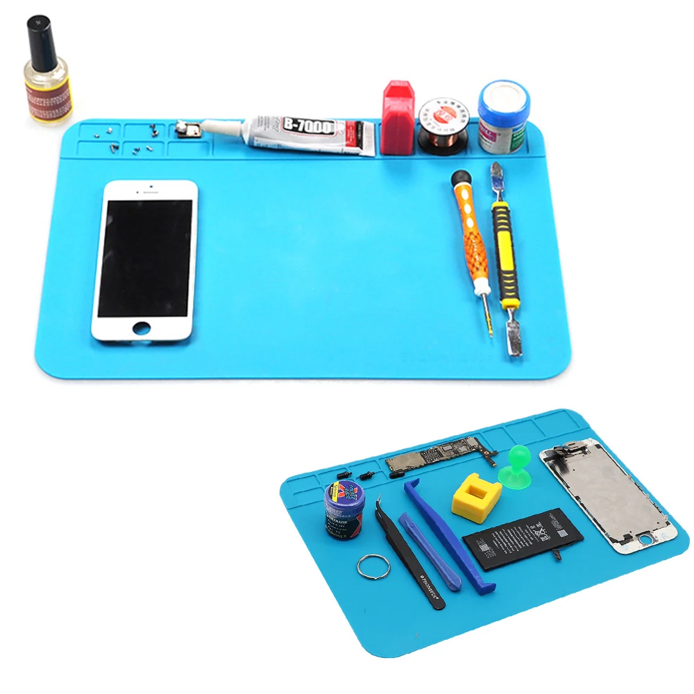 Soldering-Mat-Repair-Pad-Insulation-Heat-Resistant-Soldering-Station ...
